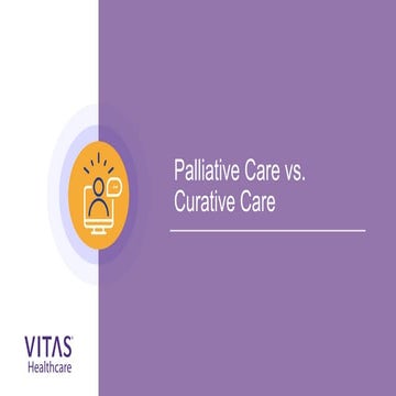 Palliative Care vs. Curative Care | PDF | Physical Therapy | Wellness