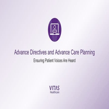 Advance Directives and Advance Care Planning | PPT