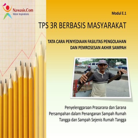 TPS 3R (Reduce, Reuse & Recycle) Berbasis Masyarakat | PDF
