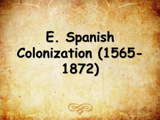 Spanish era (TAXATION) | PPT