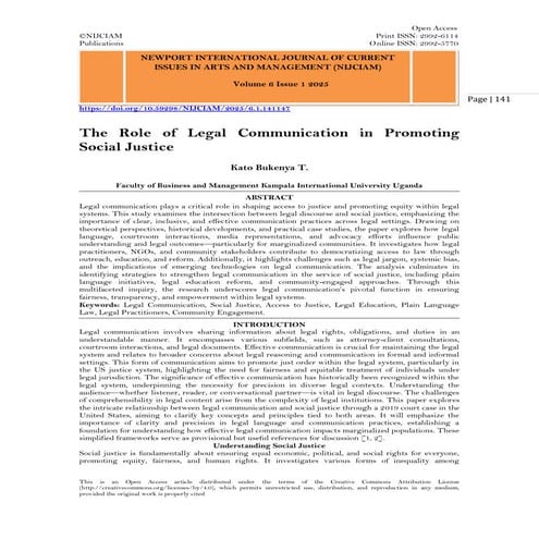Communication Tactics in Legal Contexts: Historical Case Studies (www ...
