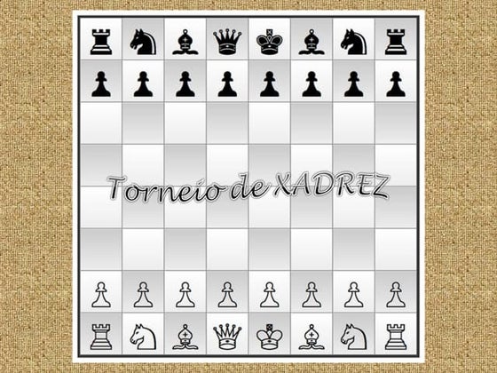 Jogo De Xadrez Slides | PPTX | Board Games and Puzzles | Games and Puzzles