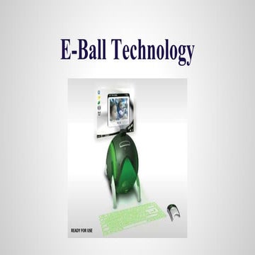 E ball technology | PPT