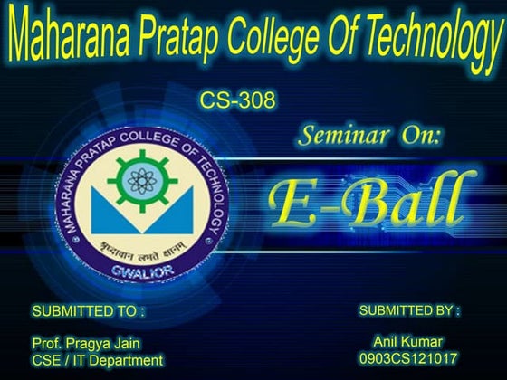 Eball ppt | PPT