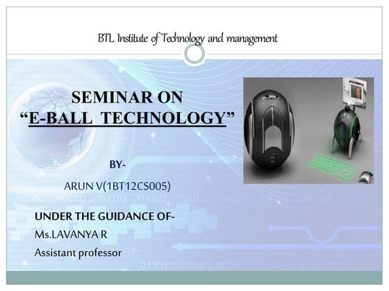 E ball technology | PPT