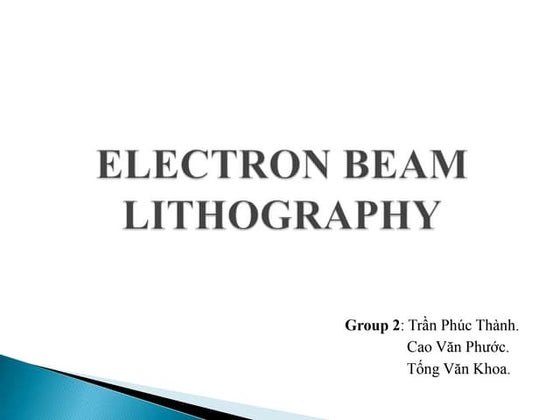 Photolithography and its procedure | PPT