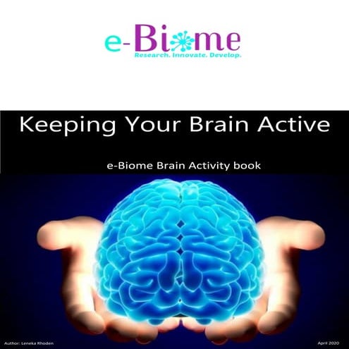 Keeping Your Brain Active- e-Biome Activity Book | PDF