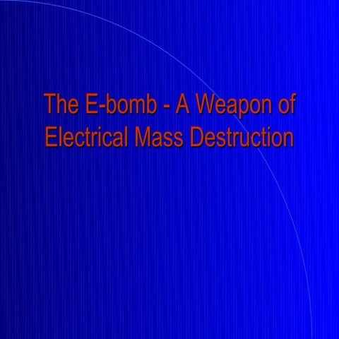 E bomb | PPT