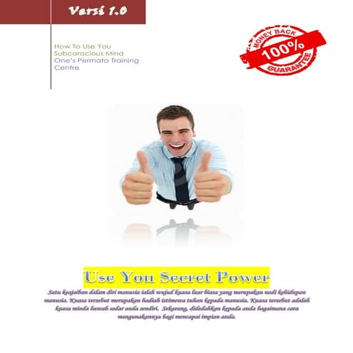E book gunakan "secret power" anda | PDF