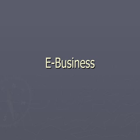 E Business | PPT