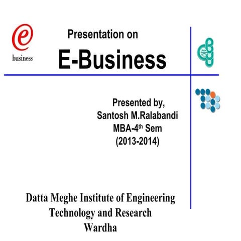 E business | PPT