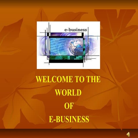 E business | PPT