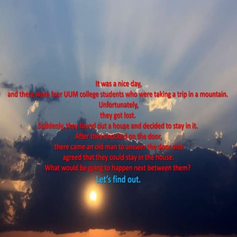 The Wooden House (background role play) | PPTX | College Education ...