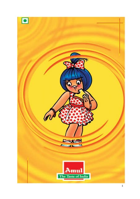 amul. introduction and history | DOCX | Agriculture | Industries