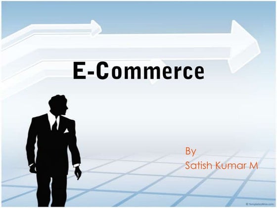 E commerce Presentation | PPTX | Internet | Computing