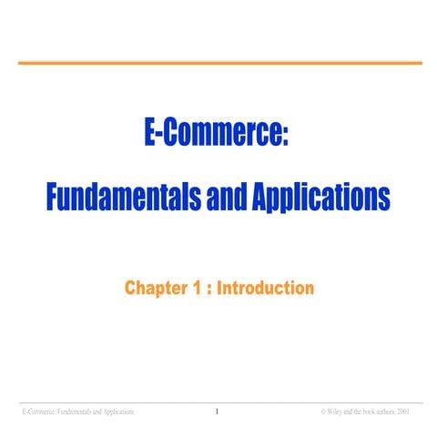 E commerce | PPT | Internet | Computing