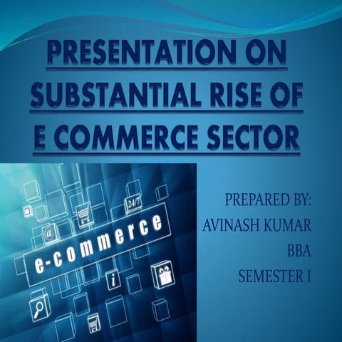 E.commerce & Digital marketing | PPTX