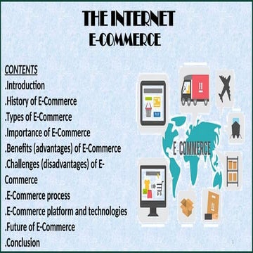ecommerce the internet features advantages and disadvantages.pptx