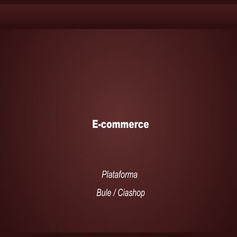 E-commerce com Prestashop | PDF