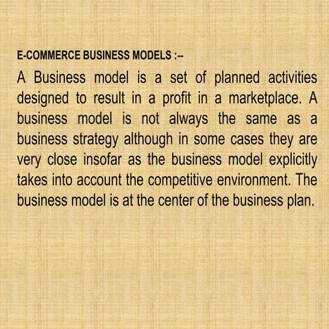 E-Commerce Business Models.ppt
