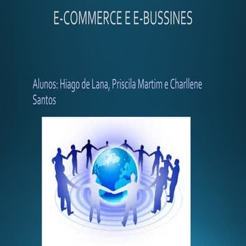 E-commerce e E-business | PPTX