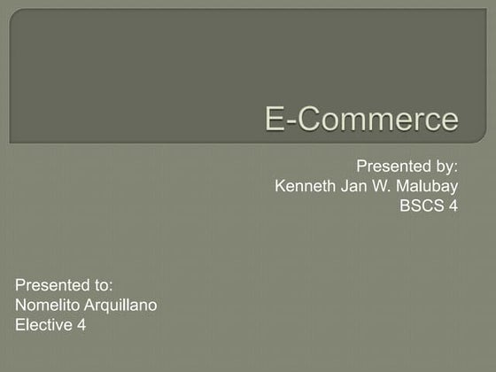 E business.ppt | Technology Industry | Industries