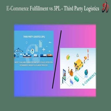 E-Commerce Fulfillment vs 3PL - Third Party Logistics | PPTX