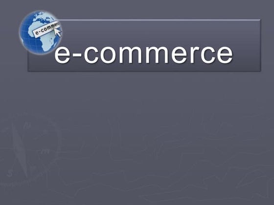 E-Commerce and M-Commerce - BAF | PPT | Internet | Computing