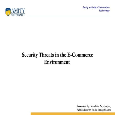 E-commerce ppt.pptx E-commerce ppt.pptxx | PPT