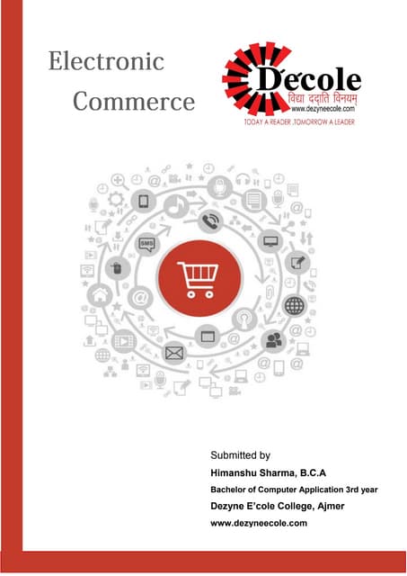 e-commerce web site project | PPT