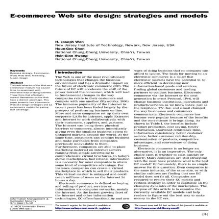 E commerce website design | PDF