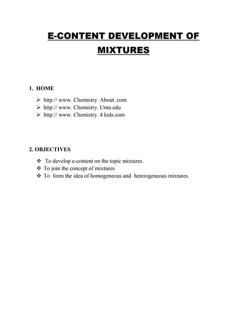 Mixtures- Science Grade 6 | PPTX | Chemistry | Science