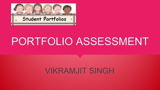 Types of Portfolio | PPTX
