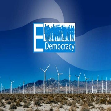 E democracy | PPTX
