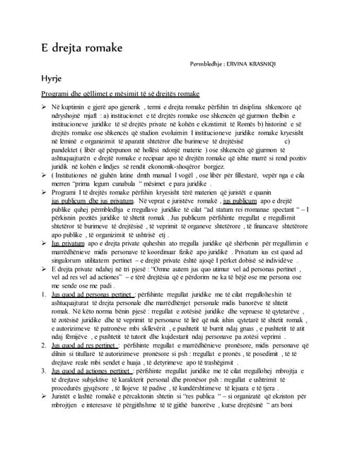 Metodologji & Shkrim Ligjor - Pyetje & Përgjigje dhe Kërkese(Shembull ...