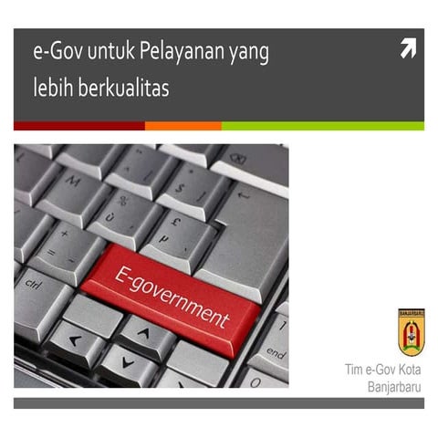 E gov banjarbaru | PPTX