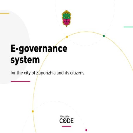 E-governance System For Local Government | PPT