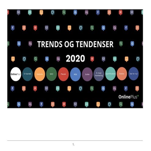 E-handel trends og tendenser 2020 - Danmark | DanDomain Webshop | PDF