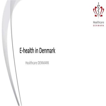 E-health in Denmark | PPTX