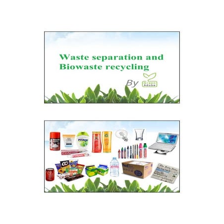 E idea country presentation - thailand- waste separation and biowaste ...