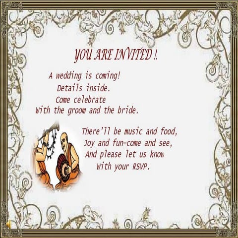 Wedding invitation | PPSX