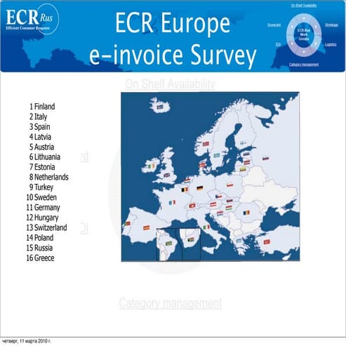 E invoice-survey,march11'10 | PDF