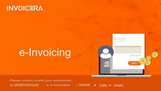 E invoicing under gst- latest | PPTX | Business Accounting & Finance ...