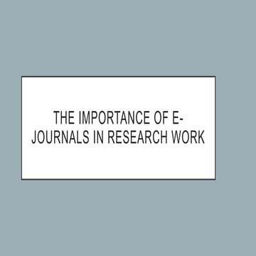 E- JOURNALS.pptx dnlddddddddddddddddddddddd | PPT