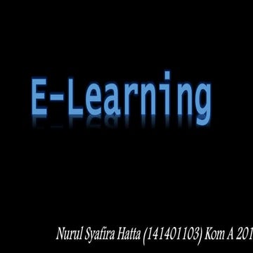Materi E-Learning | PPT