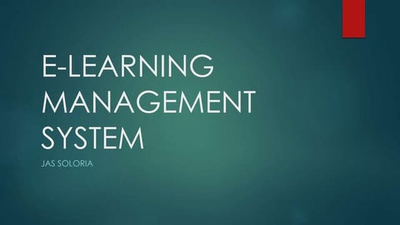 Learning Management System | PPT