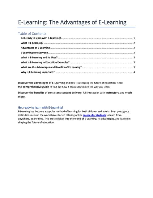 Importance of E-learning in Education.pdf