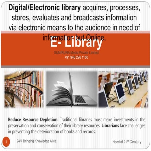 E-Library.pptx | Education