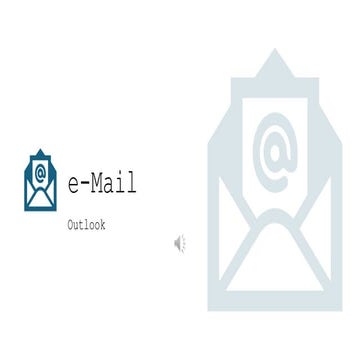 e-Mail-Outlook.pptx123456789012345678901 | PPT