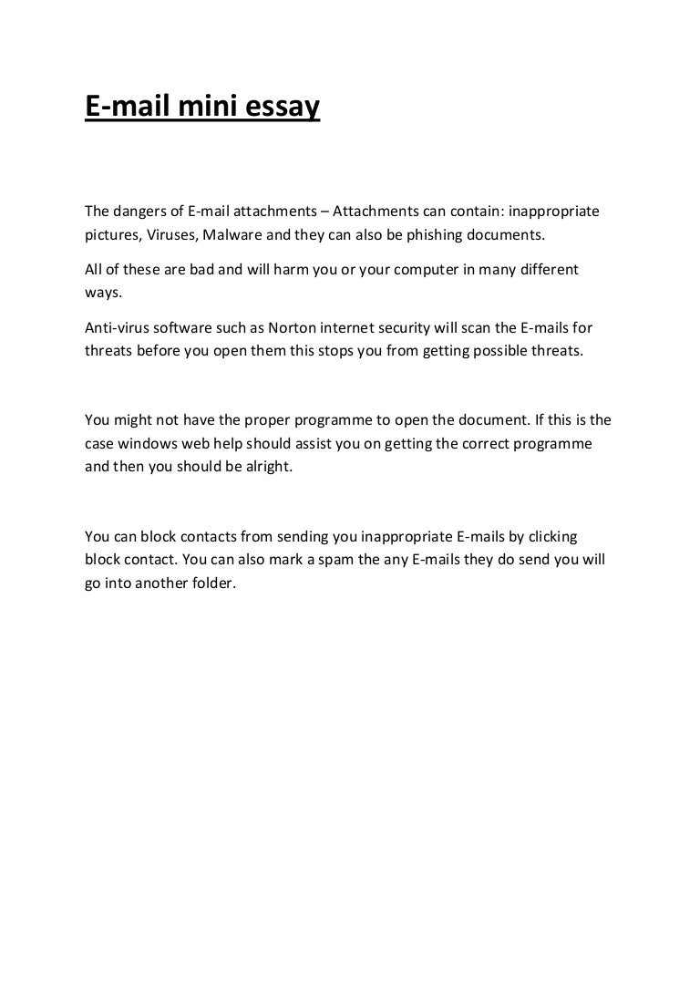 E Mail Essay e-mail-essay